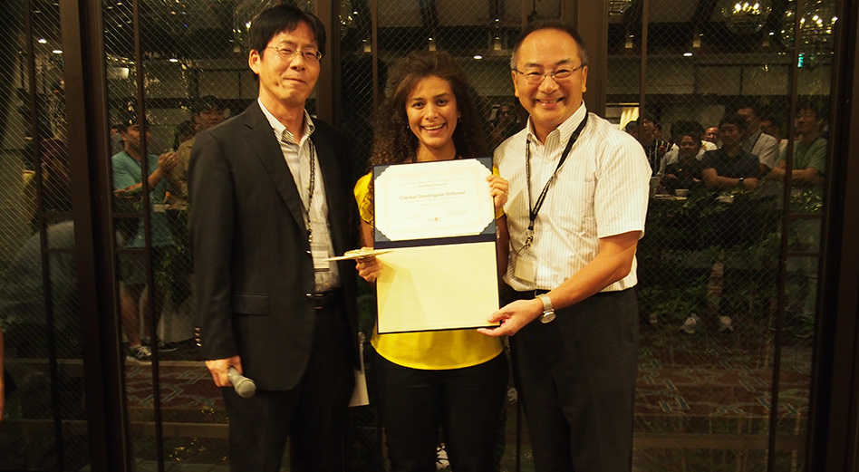 Claribel Dominguez obtains the iWOE26 poster prize - MaNEP Switzerland Network
