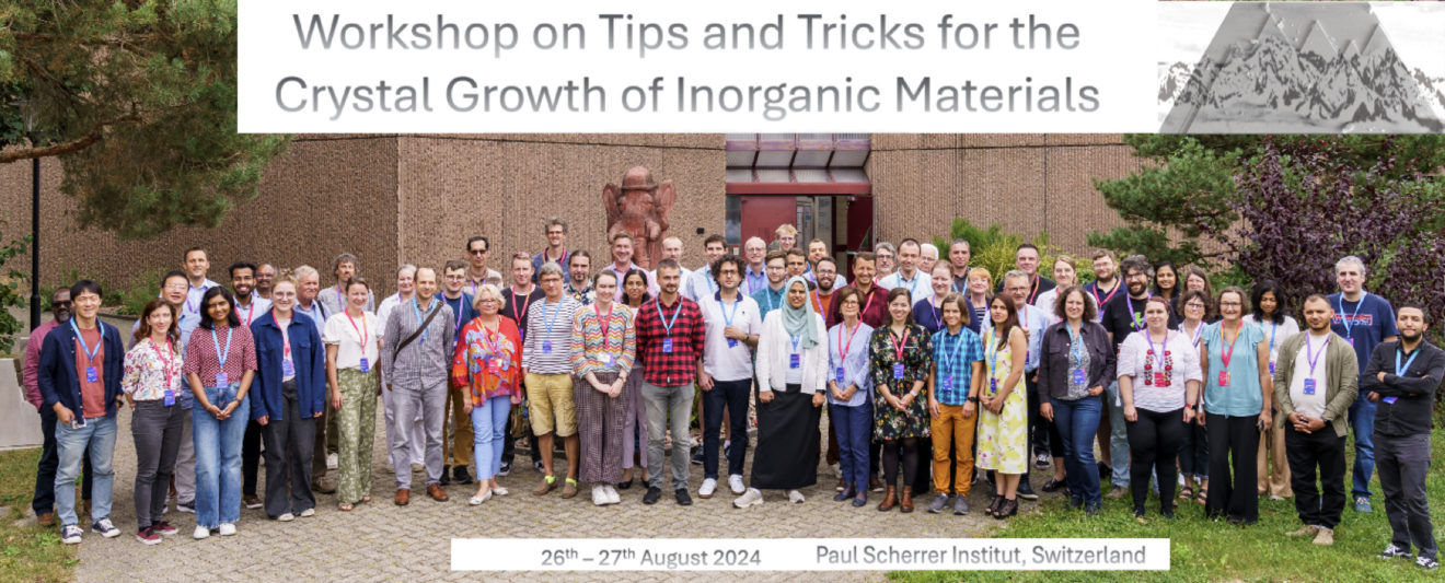 Workshop on “Tips and tricks for the crystal growth of inorganic ...
